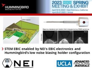 STEM EBIC enabled by NEI’s EBIC electronics and Hummingbird’s low noise ...